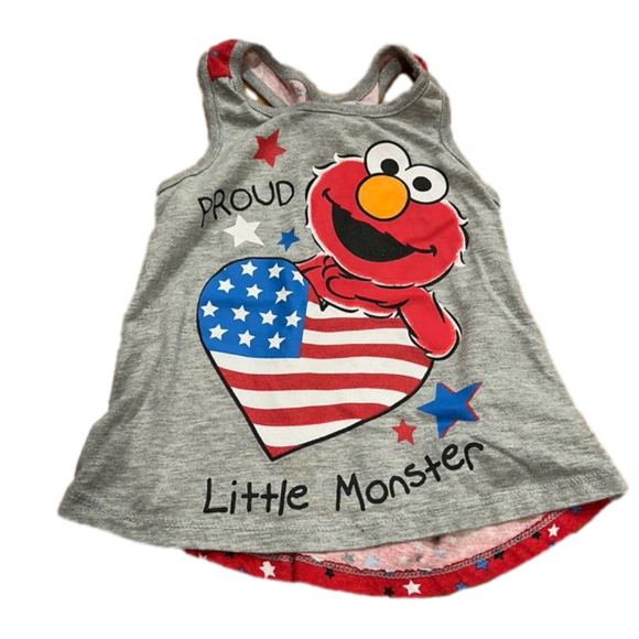 Sesame Street | Shirts & Tops | Sesame Street 4 T Patriotic Tank Top ...